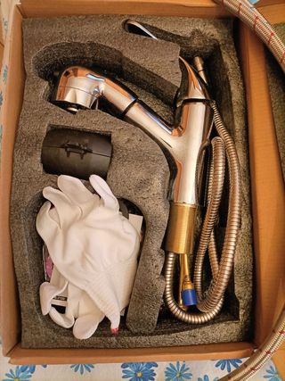 rubinetto nuovo con doccetta 