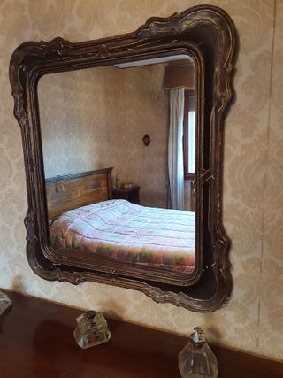 Antiquariato - Specchiera in legno fine 800