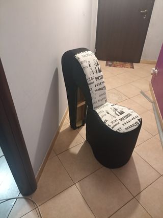 poltrona tacco Marylin Monroe 