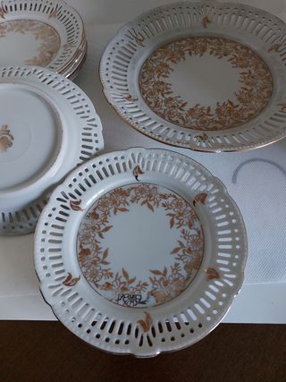 set piatti ceramica bavarese