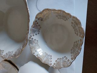 zuppiera e ciotole ceramica bavarese