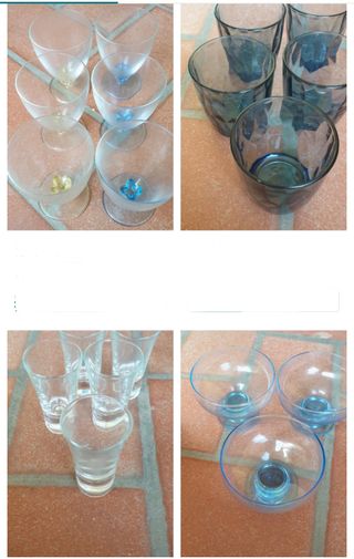 Bicchieri vari 
