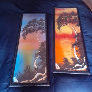 Cornice e quadro stile orientale