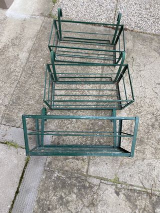 Porta vasi in ferro lavorato