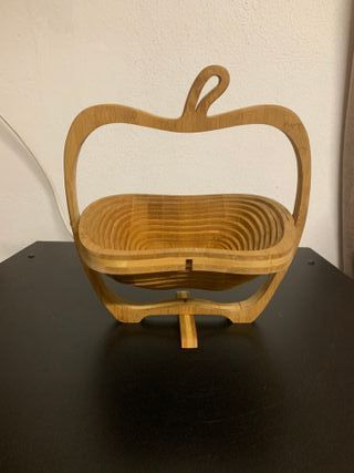 Porta frutta in legno