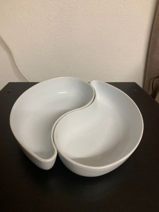 Set di due ciotole in ceramica