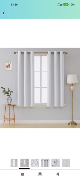 Tenda Oscurante termica 264x138 (2pannelli)