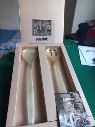 posate corno Firmate Guzzini