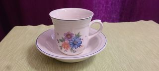 tazza da te con piatto