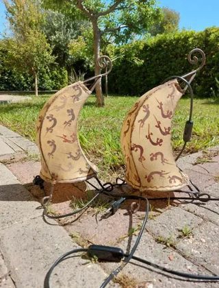 Coppia abat-jour etnica