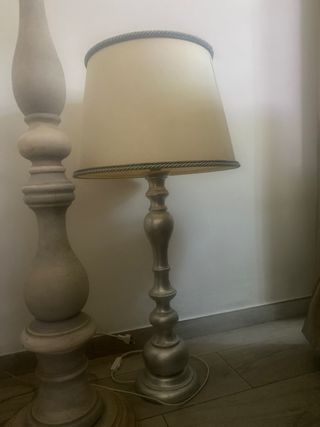 Lampada da tavolo artigianale