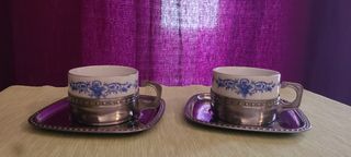 4 tazze da the "Kronester" Bavaria