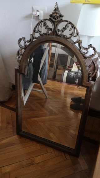 Specchio molato cornice intagliata 