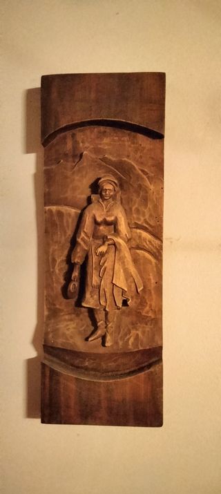 Quadro ritaglio nel legno