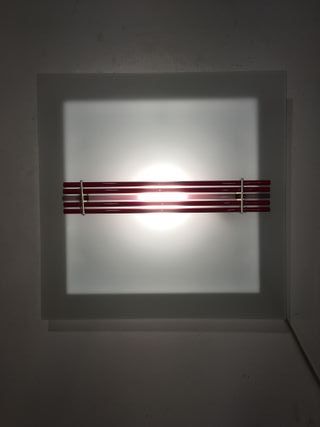 Plafoniera/Aplic bacchette vetro