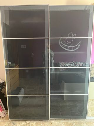 Armadio pax due ante scorrevoli