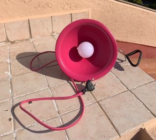 Lampada a molla , da poter spostare dove si vuole
