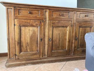 Credenza in noce massello 