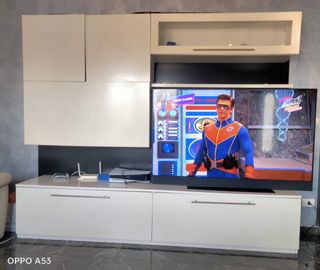 parete soggiorno artigianale 