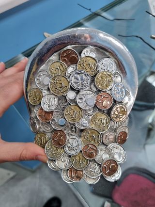 cornucopia grande soprammobile portafortuna