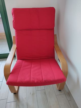 Sedia Ikea modello poang+ cuscino 