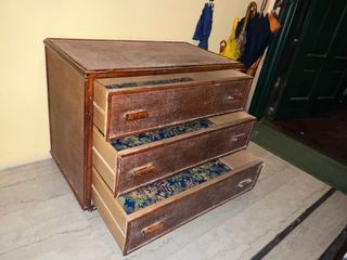 Cassettiera in vimini 