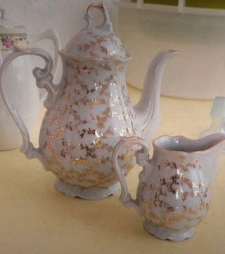 Caffettiera e lattiera anni '50