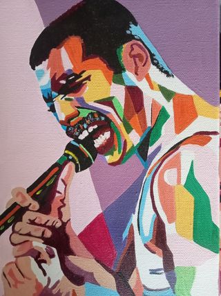 Freddy mercury - Pop art portrait