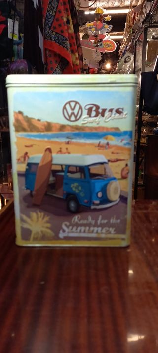 scatola in alluminio Volkswagen retro