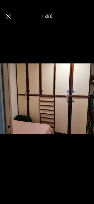 armadio più specchio uguale e mensole se volete