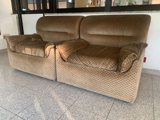 POLTRONE IN VELLUTO VINTAGE ANNI '70