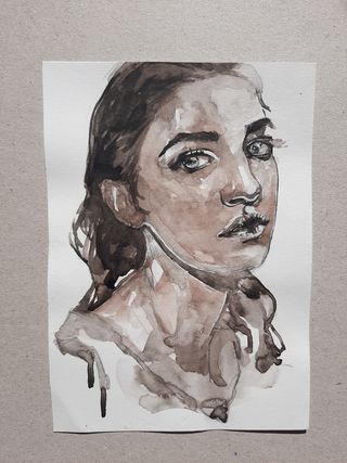 Dipinto originale ad acquarello 