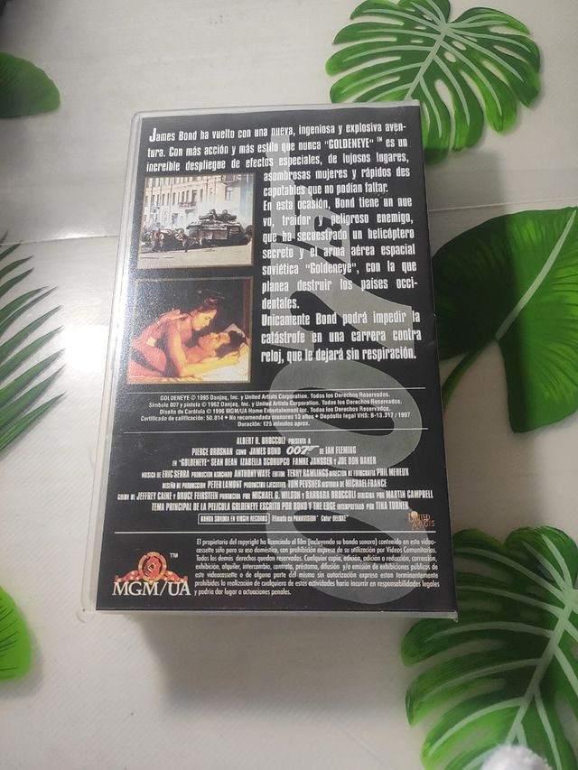 James Bond 007 Goldeneye VHS de segunda mano por 5 EUR en Madrid en WALLAPOP