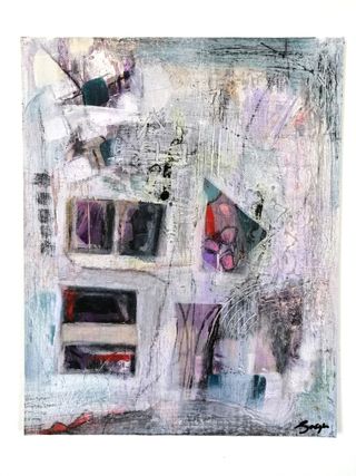 "VIEJO"cuadro abstracto original/pintura/arte