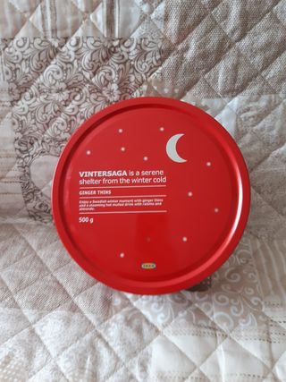 scatola vuota di latta ikea