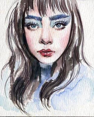 Dipinto originale ad acquarello 