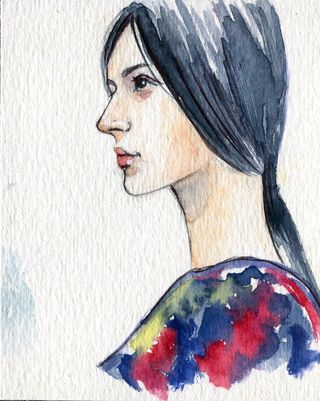 Dipinto originale ad acquarello 