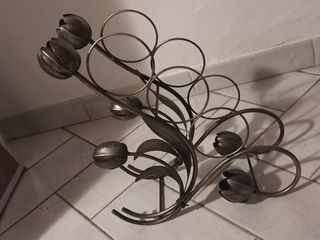 Portabottiglie vino metallo