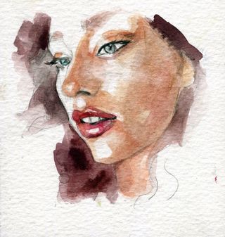 Dipinto originale ad acquarello 