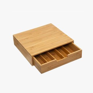 Caja Bambú Para Cápsulas Café.