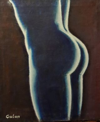 Grande dipinto olio firmato 