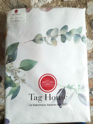 Tovaglia antimacchia 100% cotone Tag House nuova
