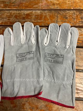 Guanti la lavoro in pelle bovina taglia 10paia 10