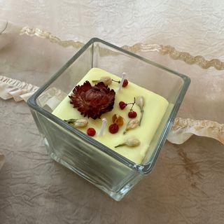 Candela fatta a mano in vetro 