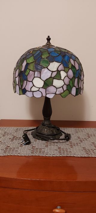 lampada in tiffany artigianale