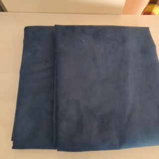 tessuto blu tipo Alcantara 