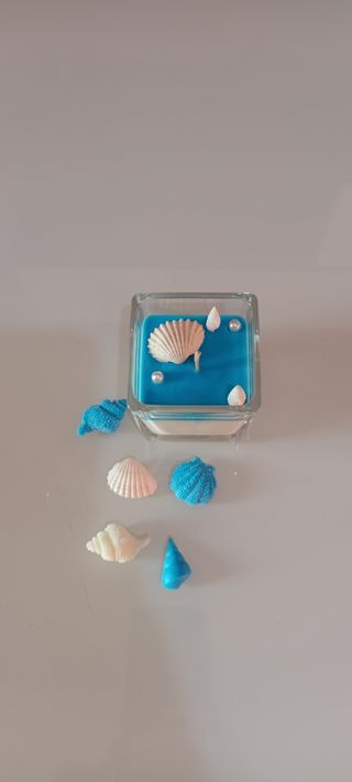 candela profumata in cera di soia colata a mano 