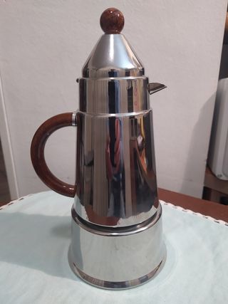 Caffettiera acciaio inox nuova mai usata