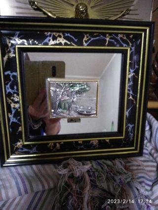 Quadro lavorazione in argento