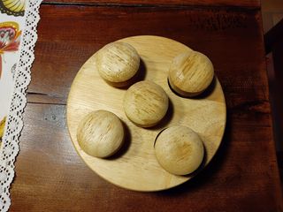 Portaspezie in legno 